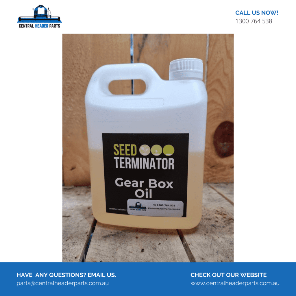 Seed Terminator - Gear Box Oil | Central Header Parts